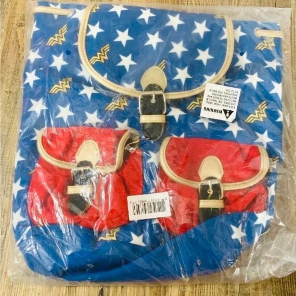 DC Comics | Bags | Dc Comics Wonder Woman Backpack | Poshmark